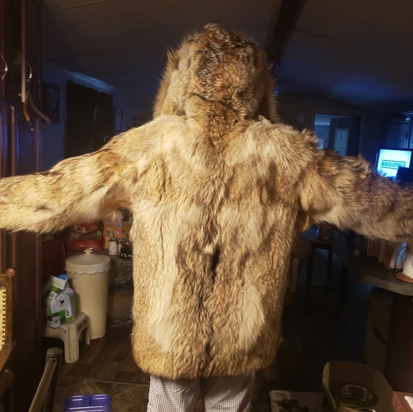 Alaska Arctic Furs | Jackets & Coats | Vintage Wolf Fur Mens Parka ...